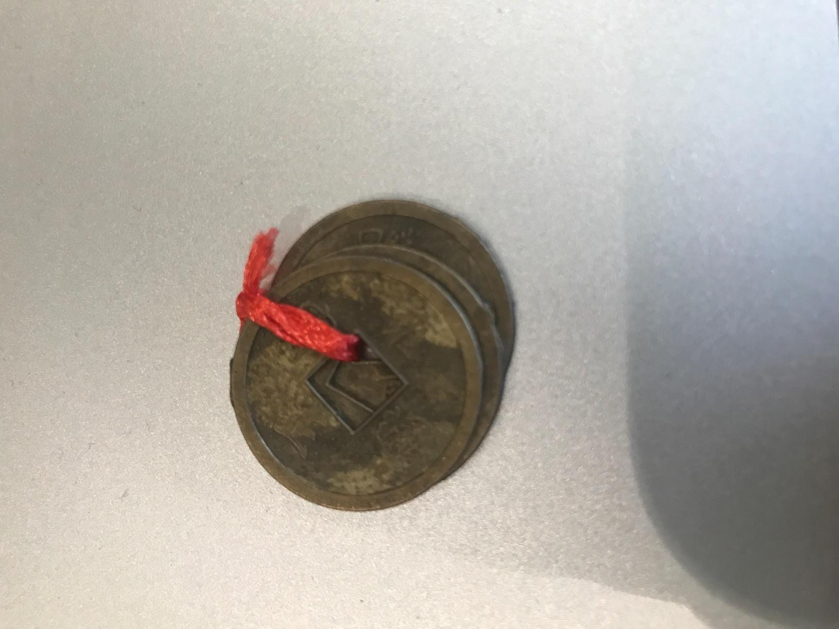 CHN Elements. Year of Rabbit Feng Shui 3 Lucky Coins with Red Packet ...