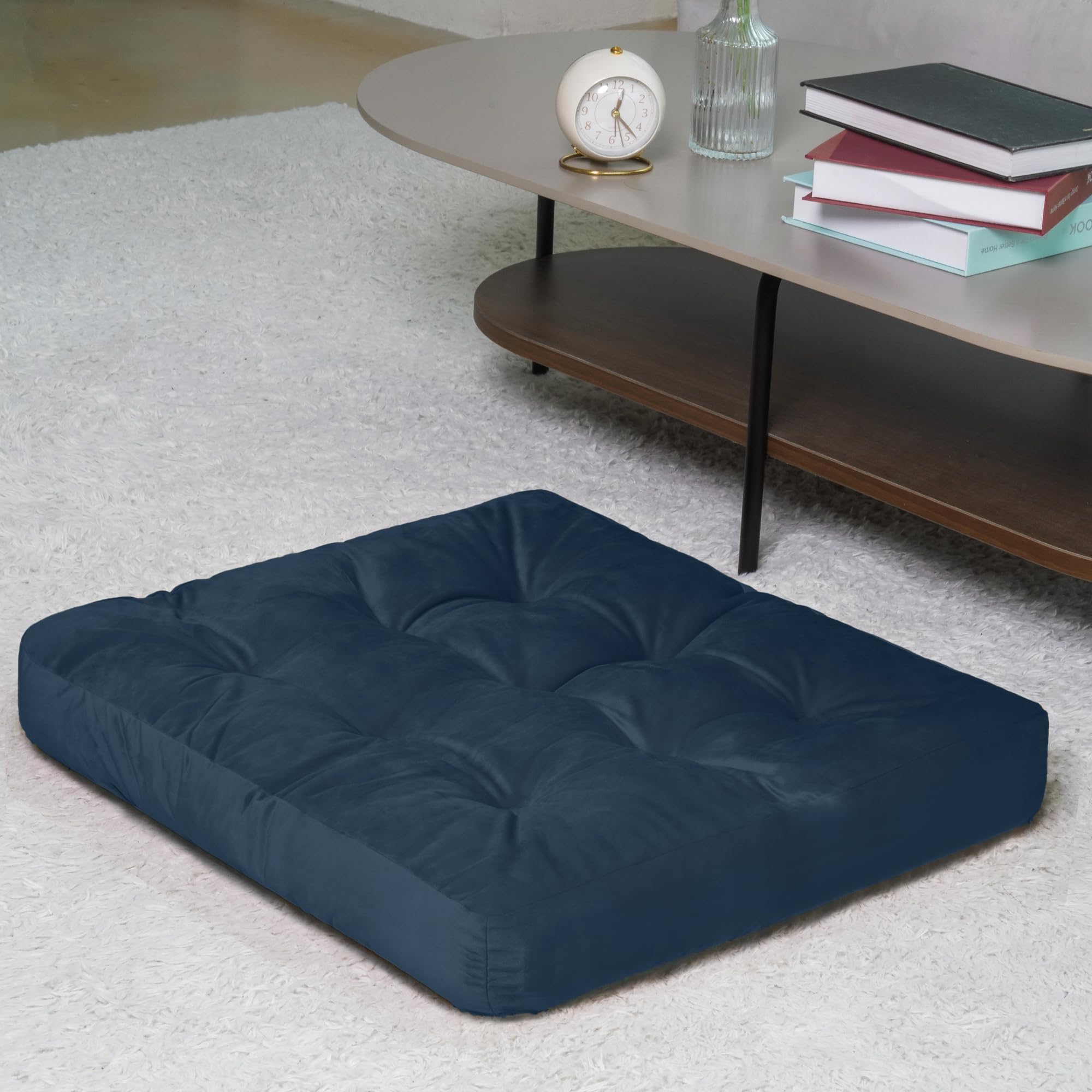 Amazon.com: LUZIQOVE Floor Pillow, Large Square Floor Cushions Seating ...
