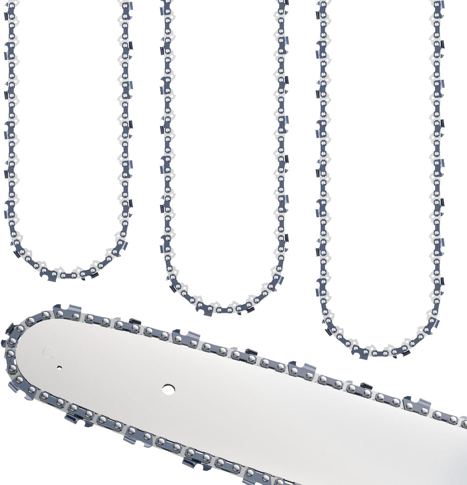 Amazon.com: AAAQQ N594321 16 Inch Chainsaw Chain for DeWalt DCCS670B ...