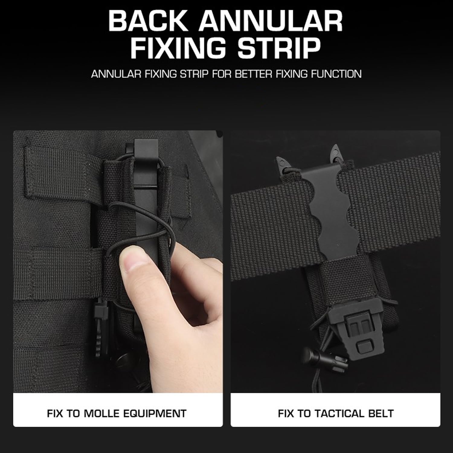Snapklik.com : Disratw Mag Pouch 9mm Magazine Pouch Adjustable ...