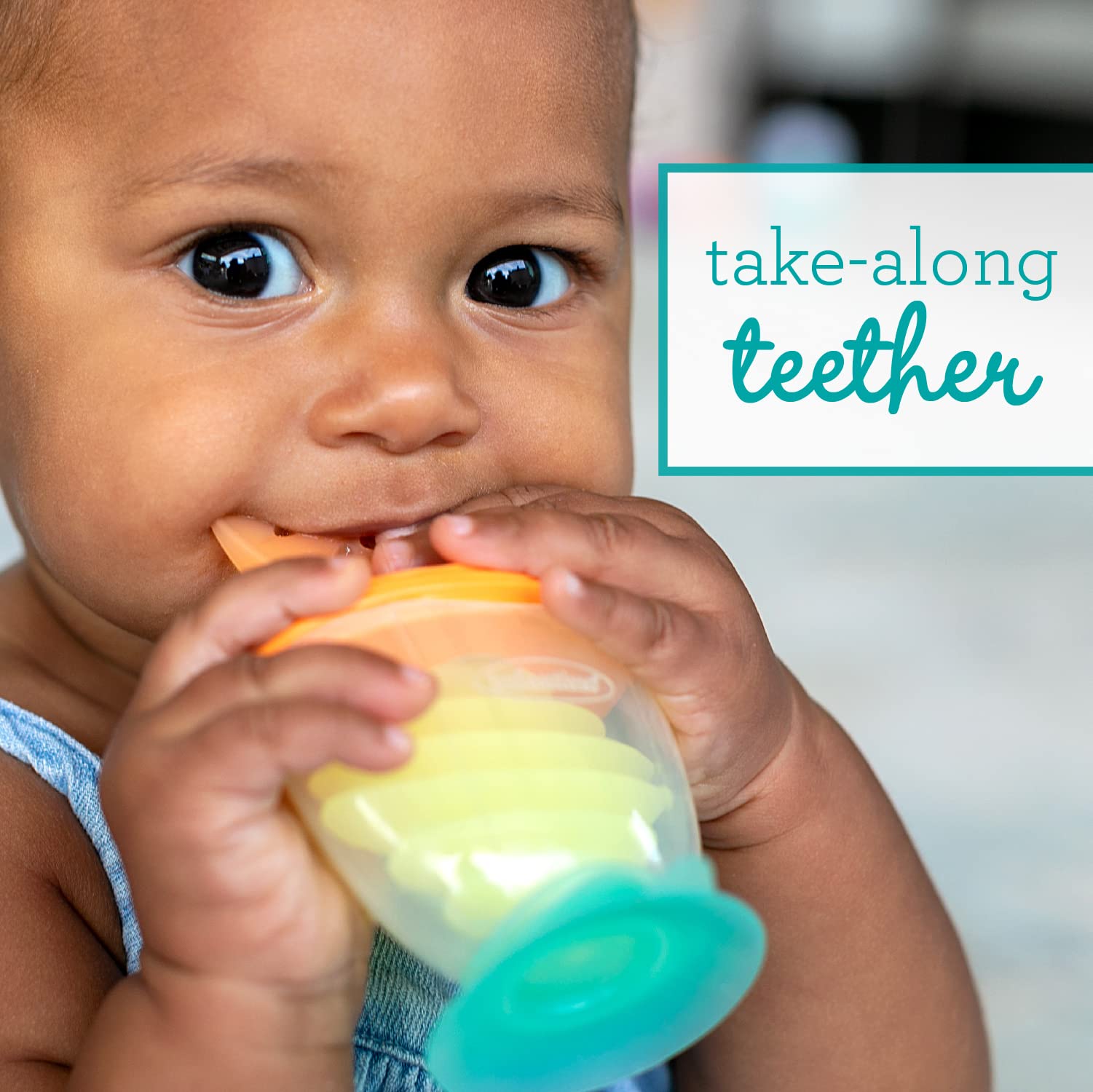Snapklik.com : Infantino 3-in-1 Teethe, Taste & Take-Along Teethers