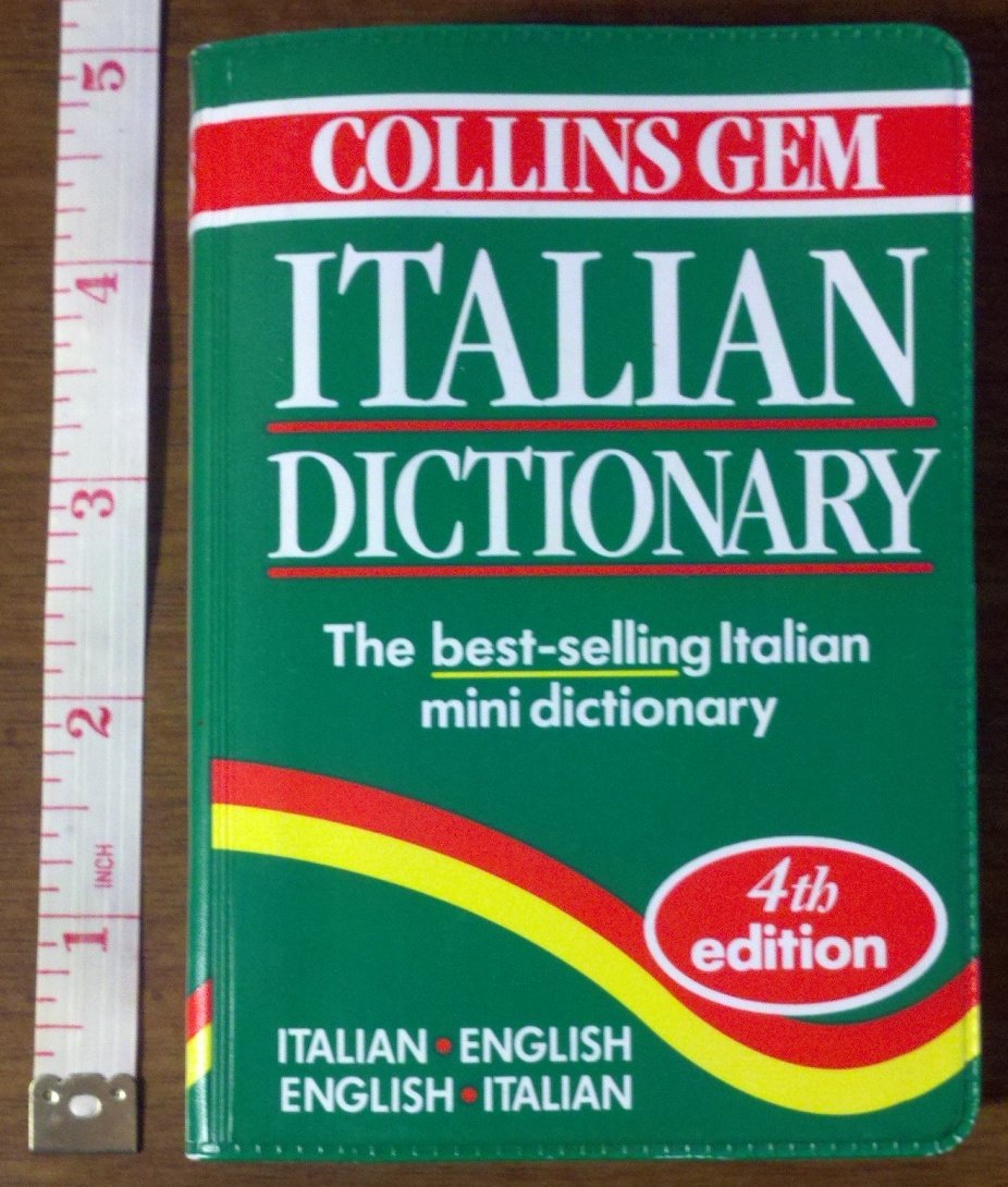 Collins Gem Italian Dictionary: Italian-English English-Italian: Harper ...