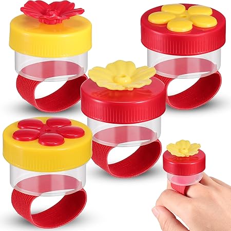 Amazon.com : ZUMMR Hummingbird Ring Feeder (Red) - Hand Feed ...