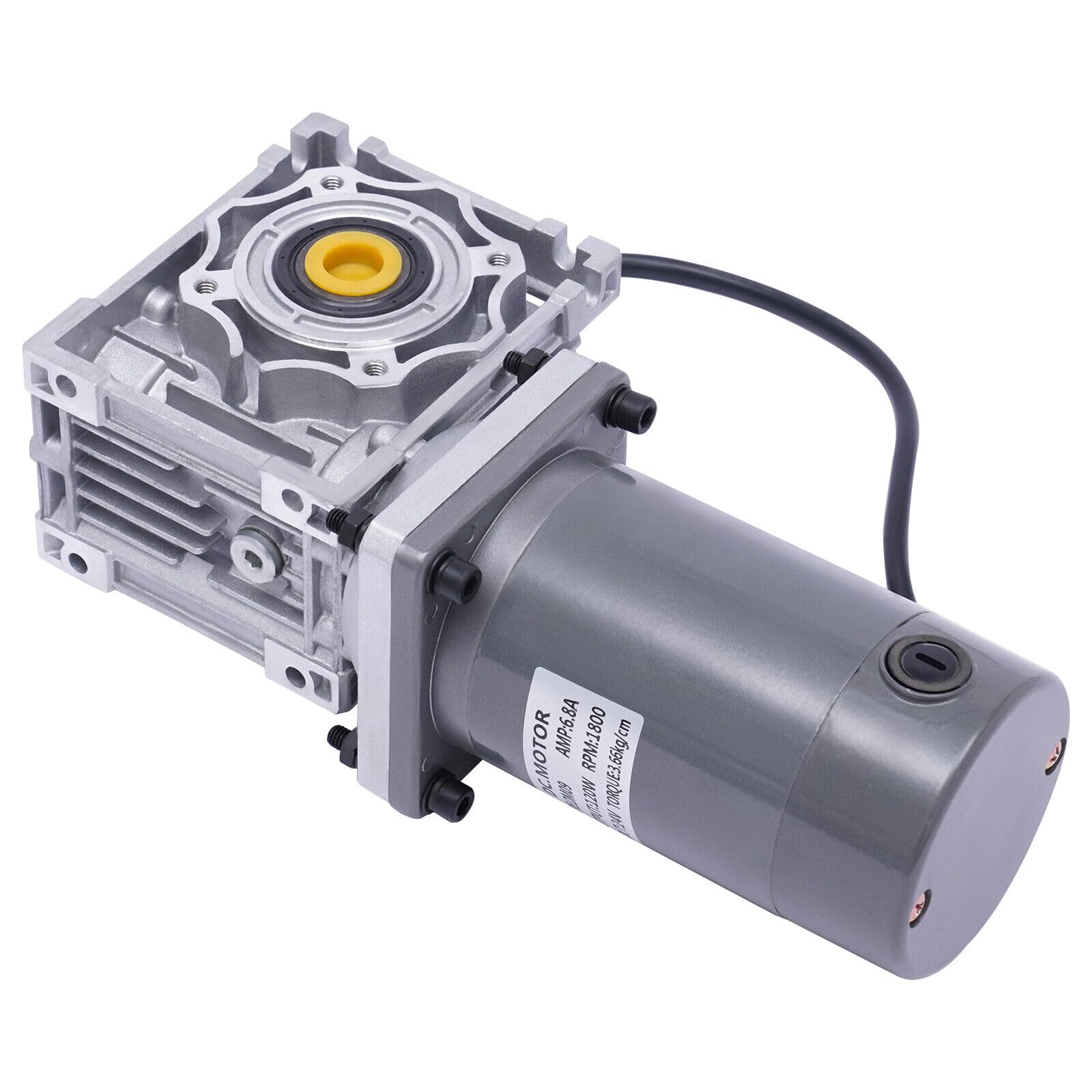 Snapklik.com : Electric Gear Motor 120W DC 24V Worm Gear Reducer ...
