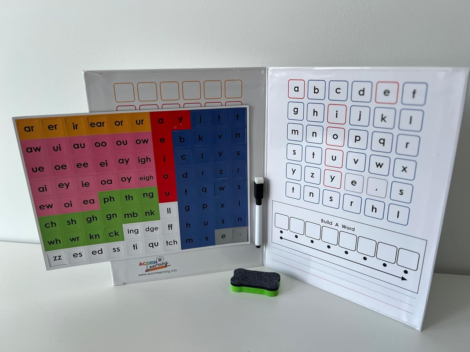 Phonics Folding Magnetic Blending Board (UFLI and S.O.R Compatible ...
