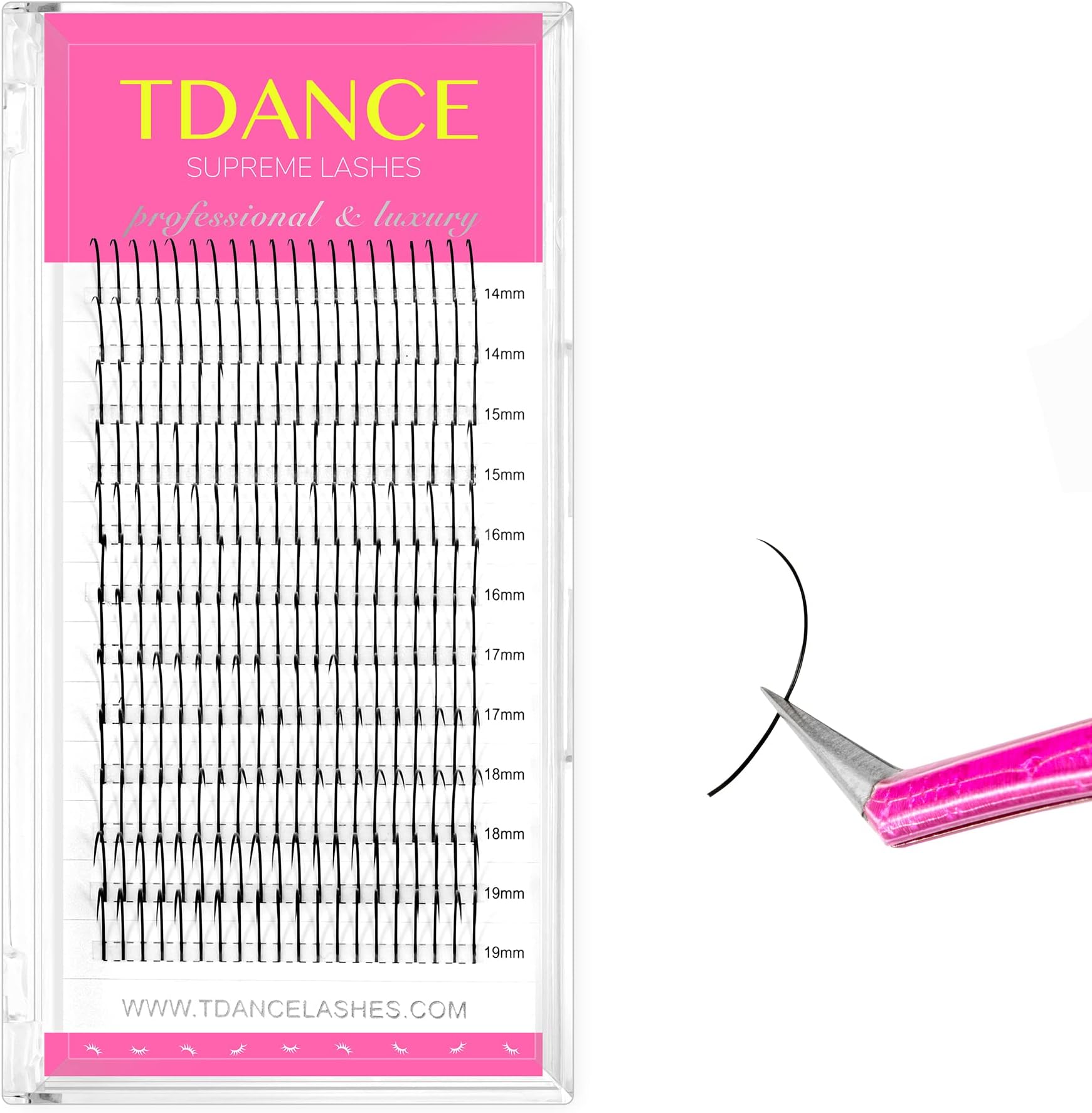 Amazon.com: Colored Lash Extensions Easy Fanning Mixed Tray 10-17mm ...