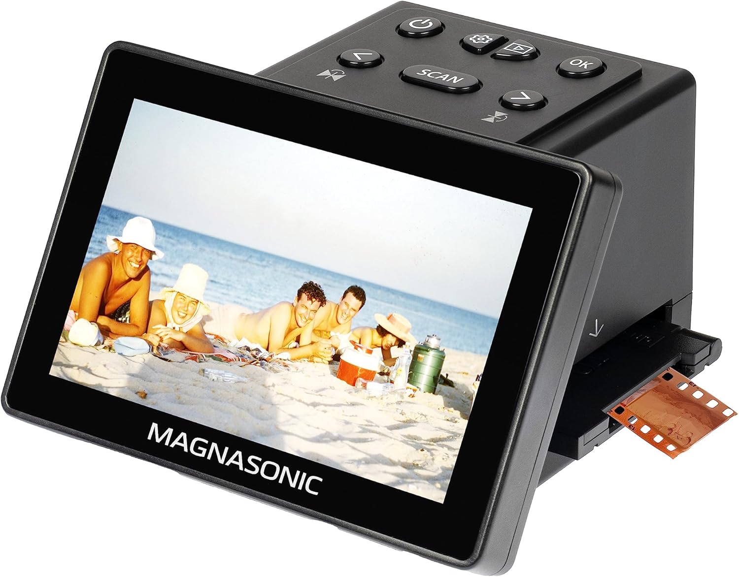 Amazon.com: Magnasonic All-in-One 25MP Film Scanner with Large 5 ...
