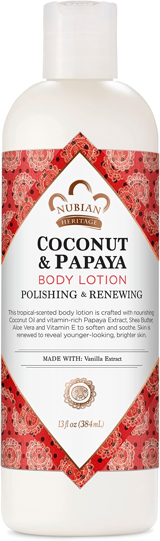 Amazon.com : Nubian Heritage Body Lotion African Black Soap for Dry ...