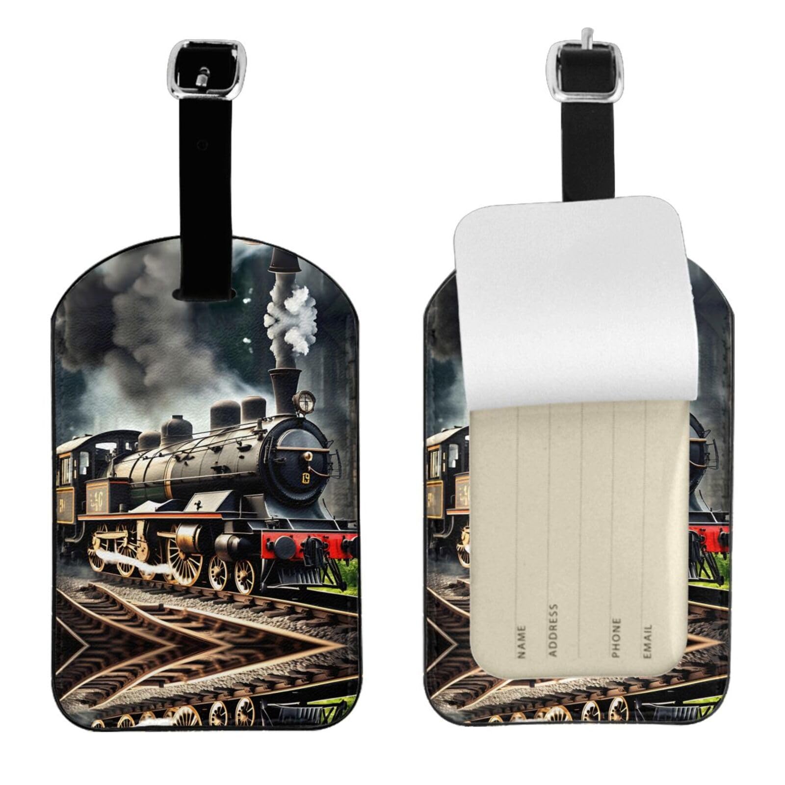 Vintage Train Luggage Tags Railroad Baggage Tags Railroadiana Online