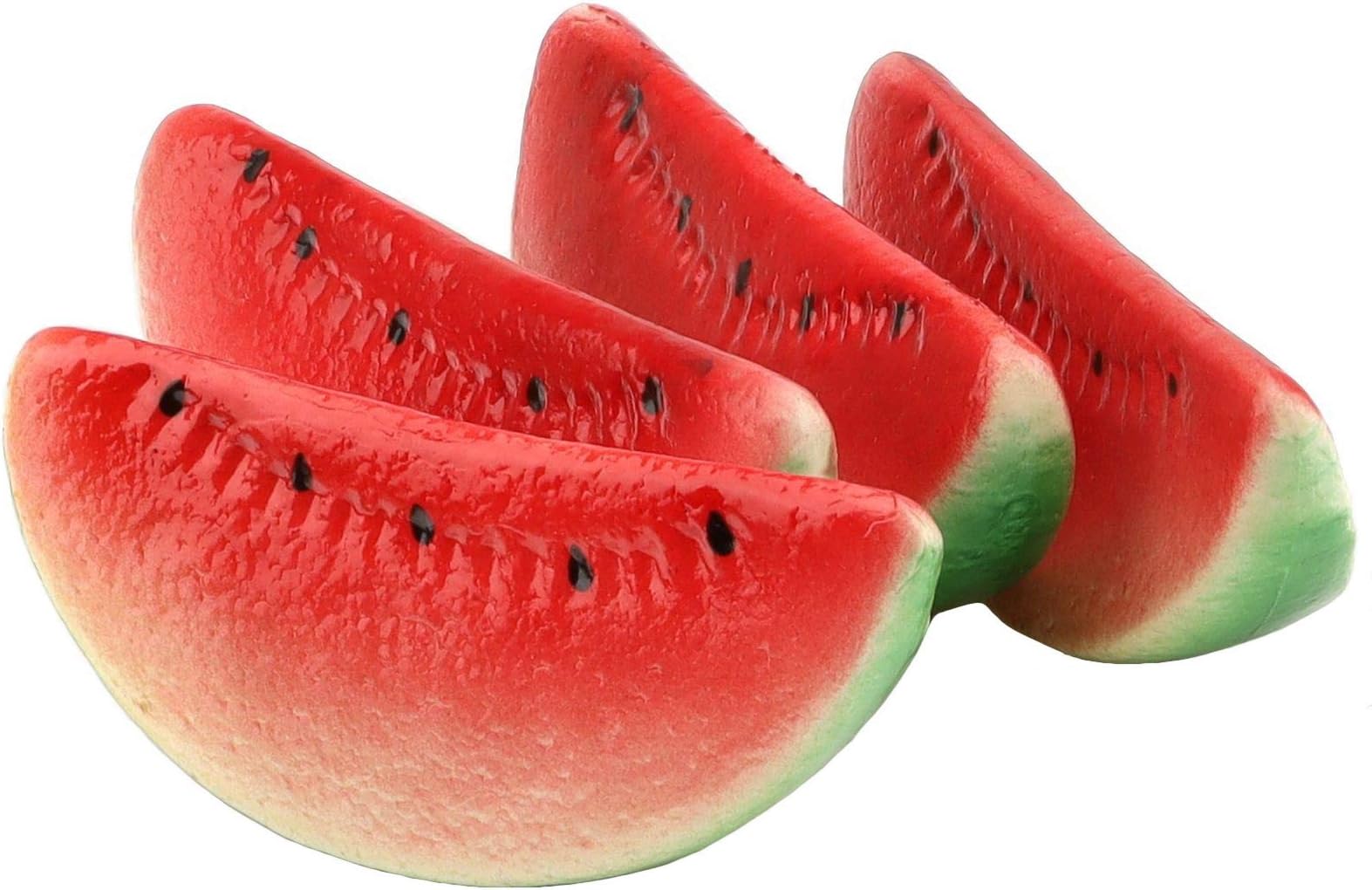 Amazon.com: WILLBOND 12 Pieces Fake Watermelon Artificial Watermelon ...