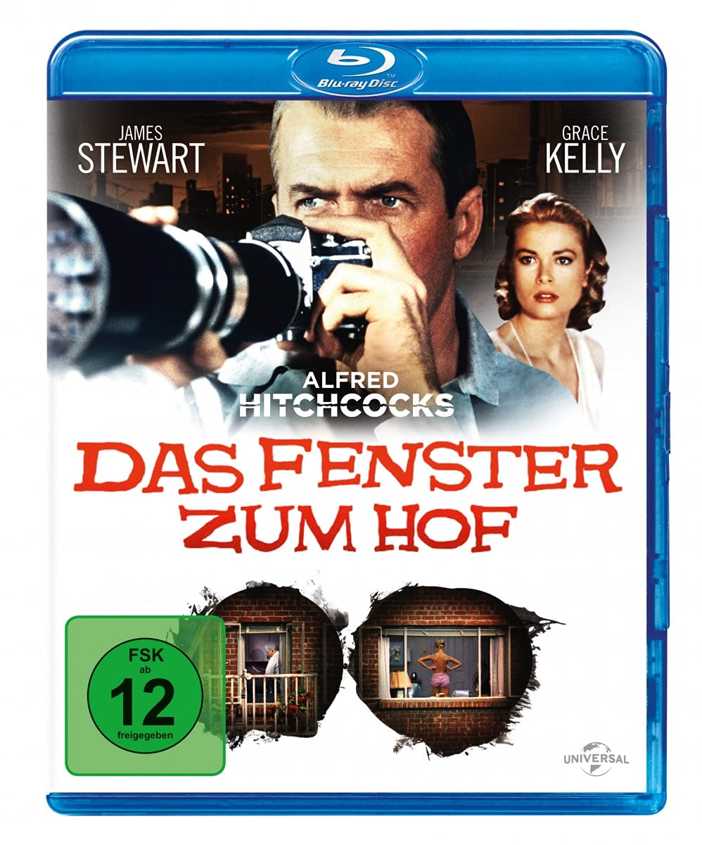 Das Fenster zum Hof [Blu-ray]: Amazon.de: Stewart, James, Kelly, Grace ...