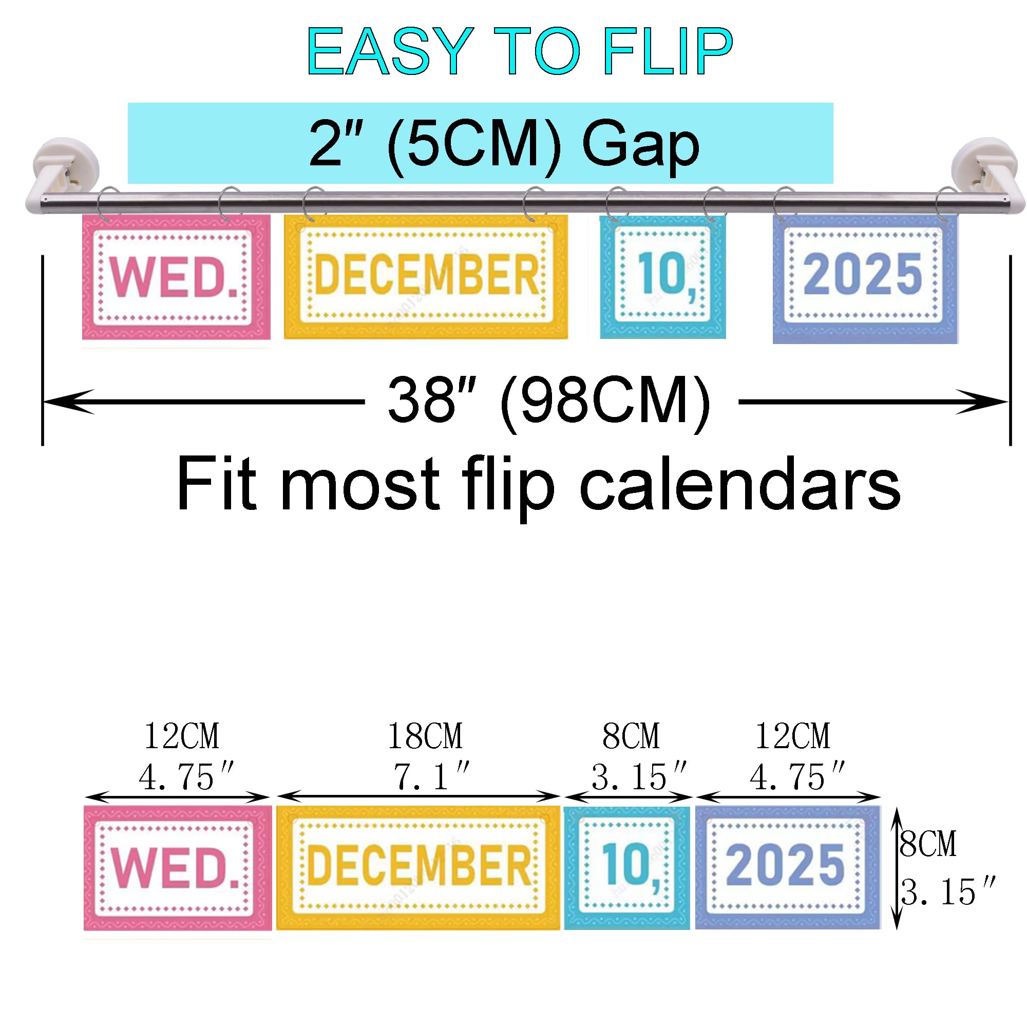 Snapklik.com : YYST Classroom Flip Calendar Bulletin Board Flip ...