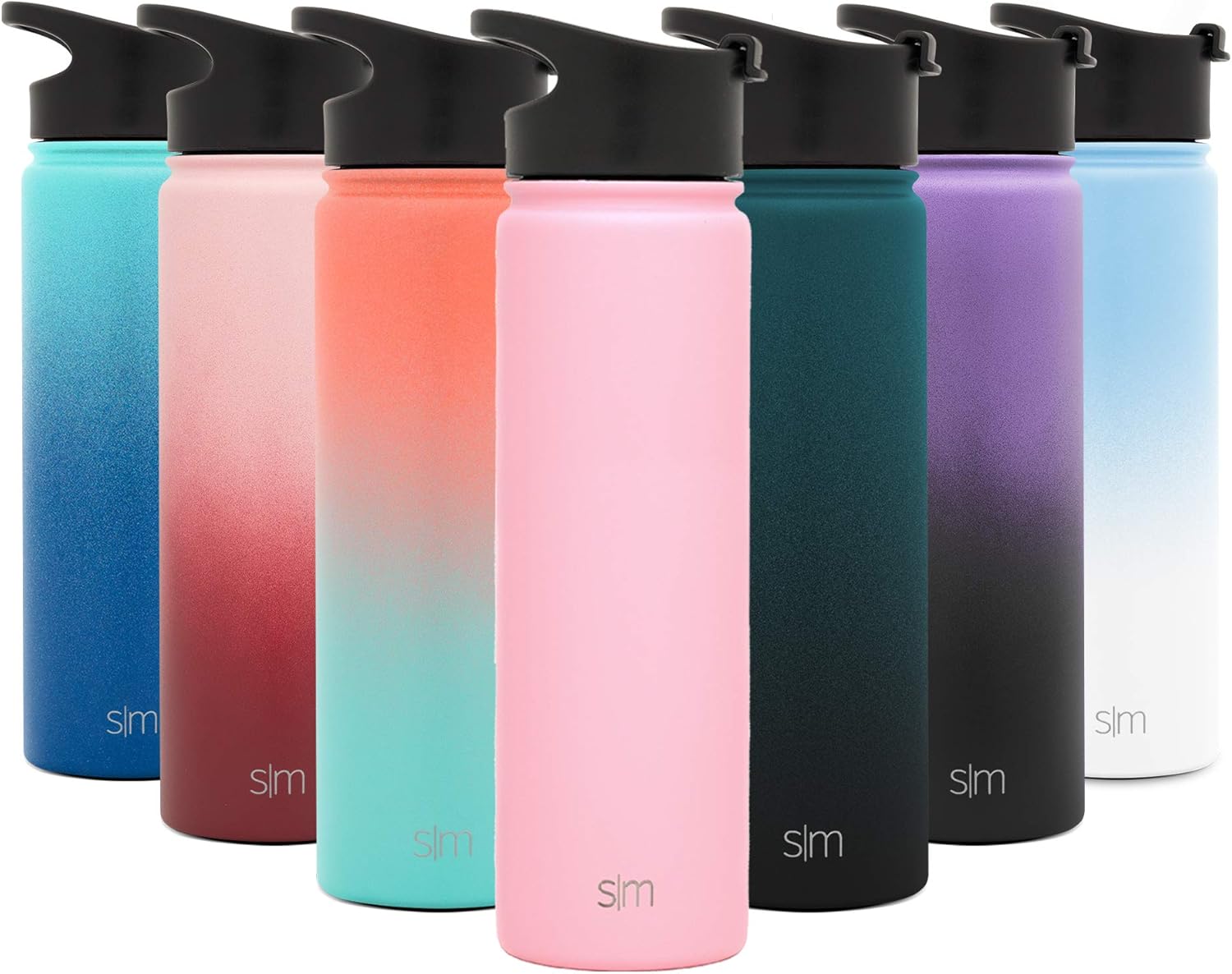 Amazon.com: Simple Modern 22oz Water Bottle, Insulated Reusable Wide ...