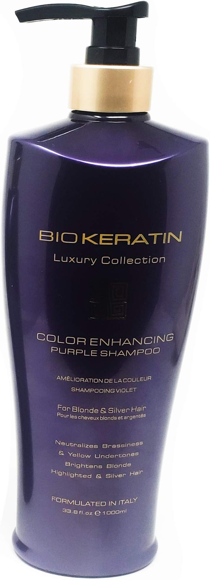 Amazon.com : Bio Keratin Luxury Collection Moisture Restore Shampoo 33. ...