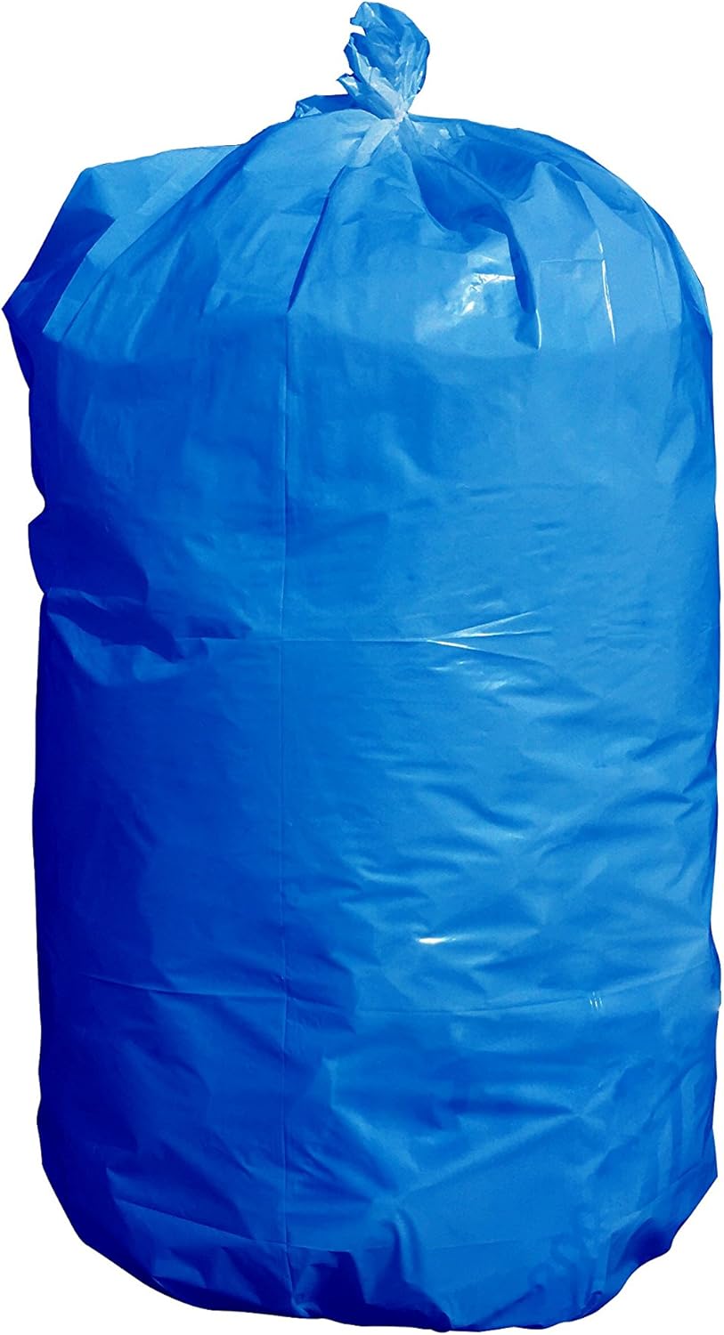 Amazon.com: Blue Trash Bags for Facilities Maintenance (33 Gallon, 10 ...