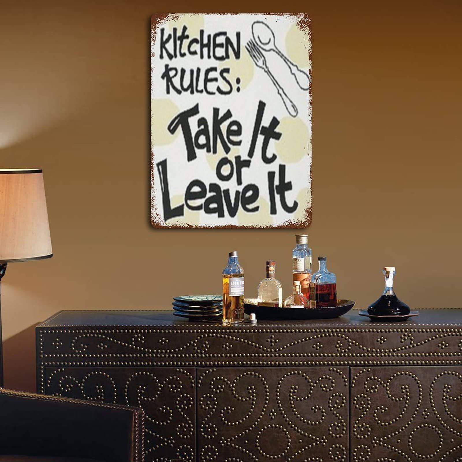 Letrero Con Reglas De Cocina De Oficina Office Kitchen Etiquette Sign