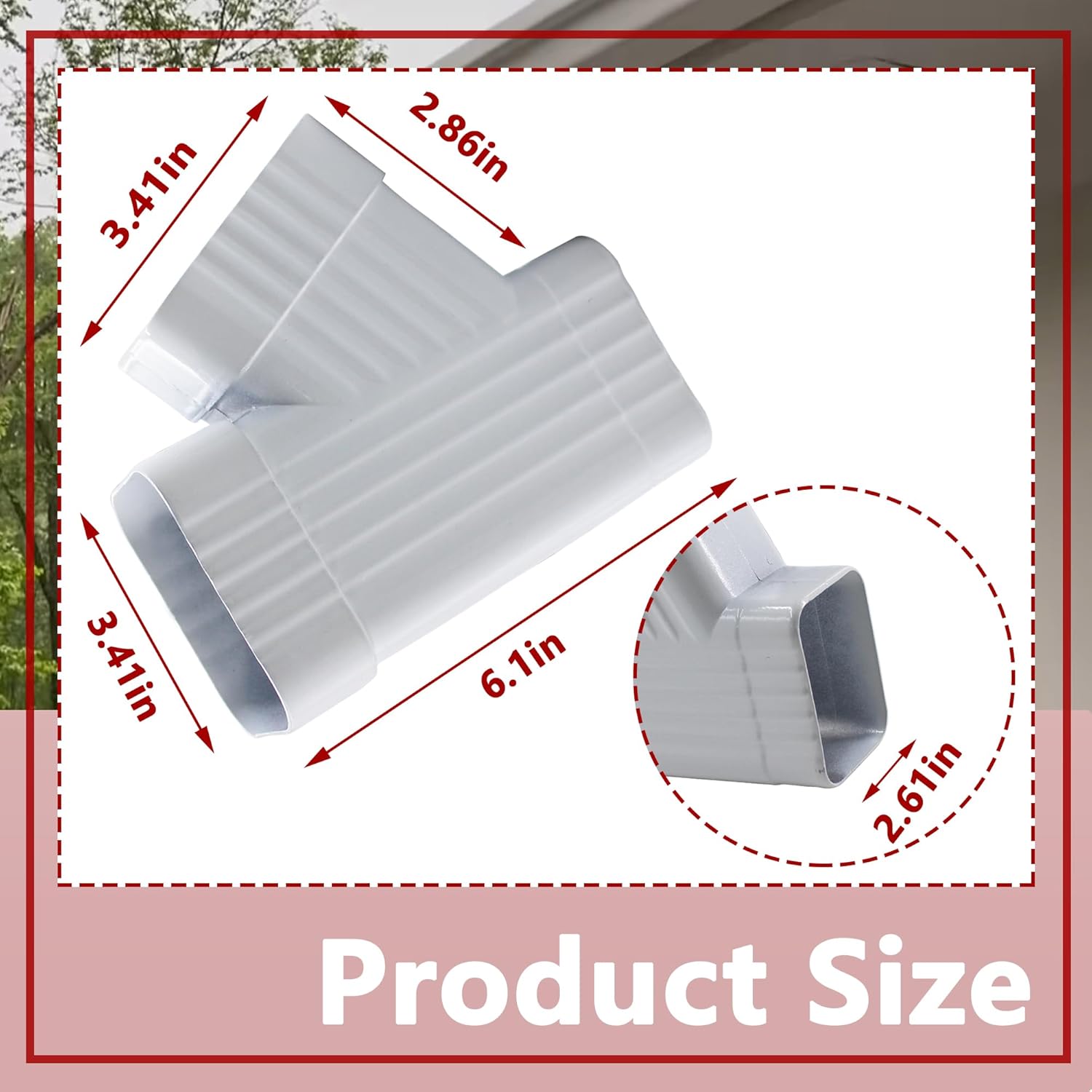 2X3 Rain Gutter Downspout Extensions Downspout Philippines | Ubuy