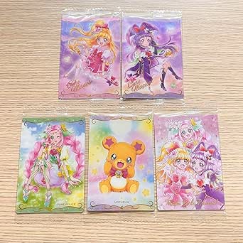 Amazon.co.jp: Magic Tsukai Pretty Cure 5 Cards : Toys & Games
