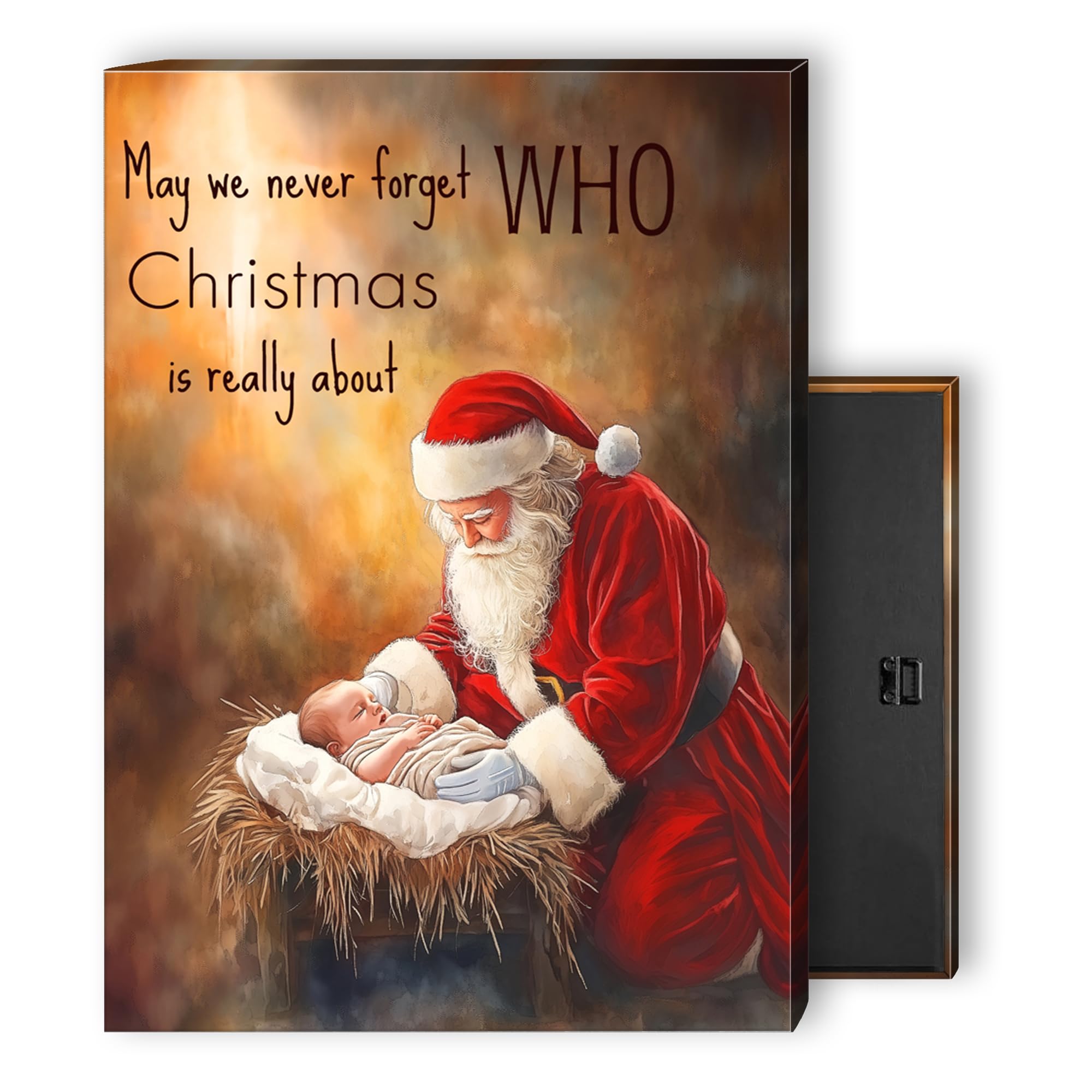Amazon.com: H-WALA May We Never Forget Who Christmas Is Really About ...