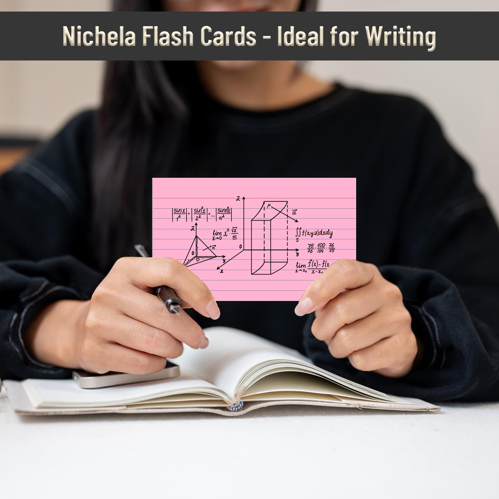 Snapklik.com : 300 Count Colored Index Cards 3 X 5 Inch Ruled Index ...