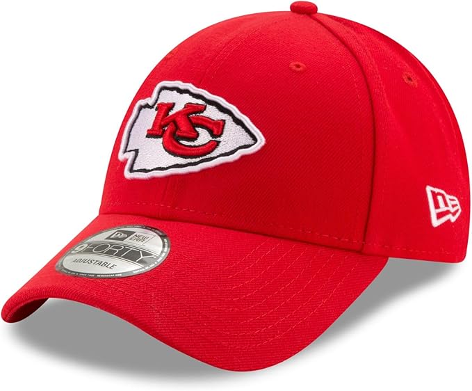 New Era Men's 9forty Kansas City Chiefs Baseball Cap, Red (Team), One ...