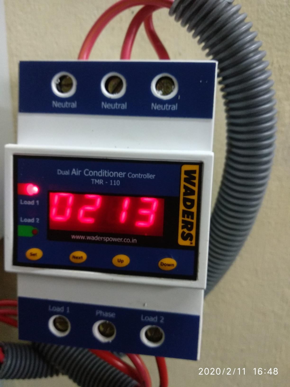 WADERS Multipurpose Digital Air Conditioner Timer Relay - TMR110-2 A.Cs ...