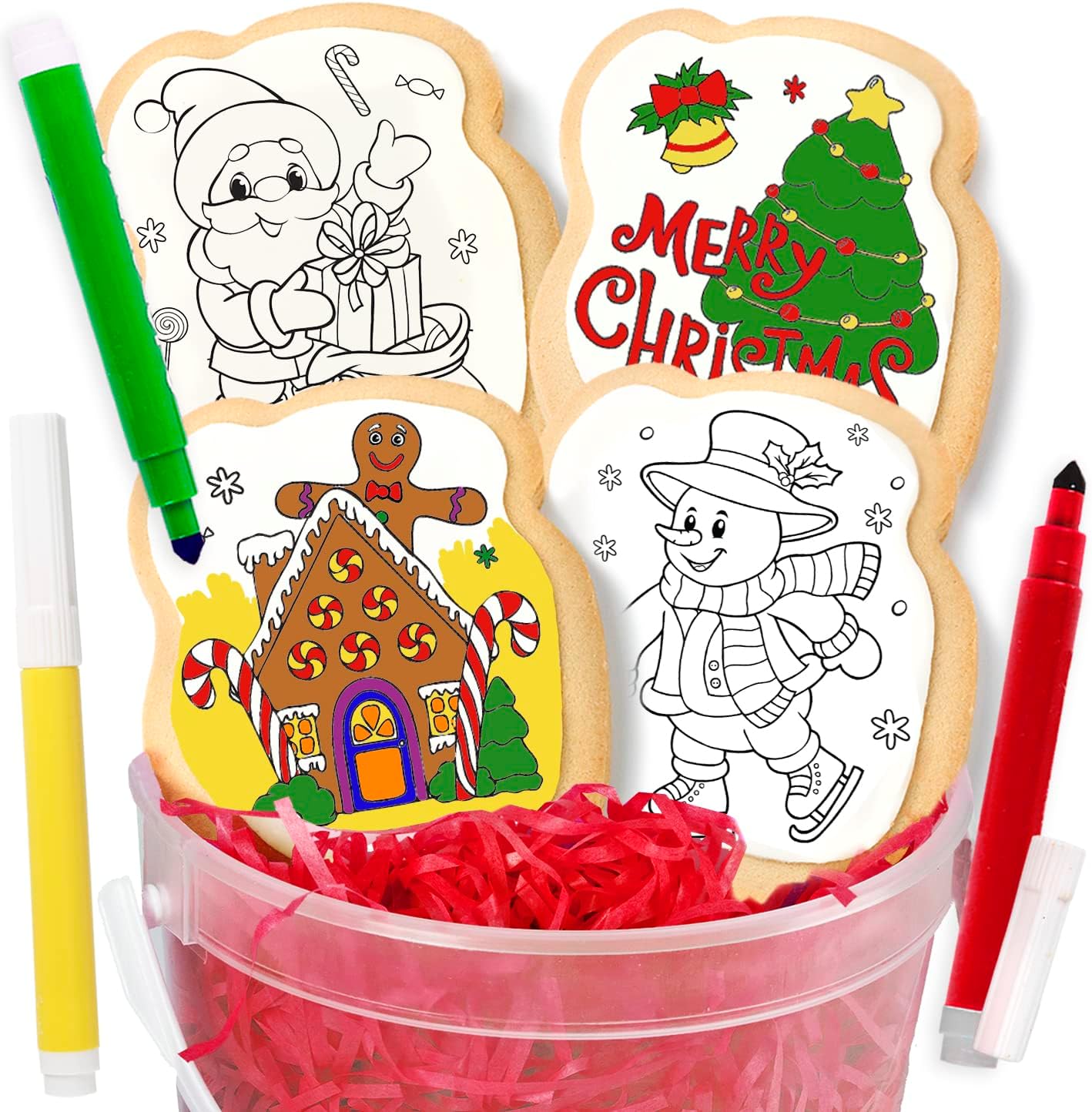 Amazon.com : M&M's Holiday Sugar Cookie Kit - 11.6 oz (329g) - Sugar ...