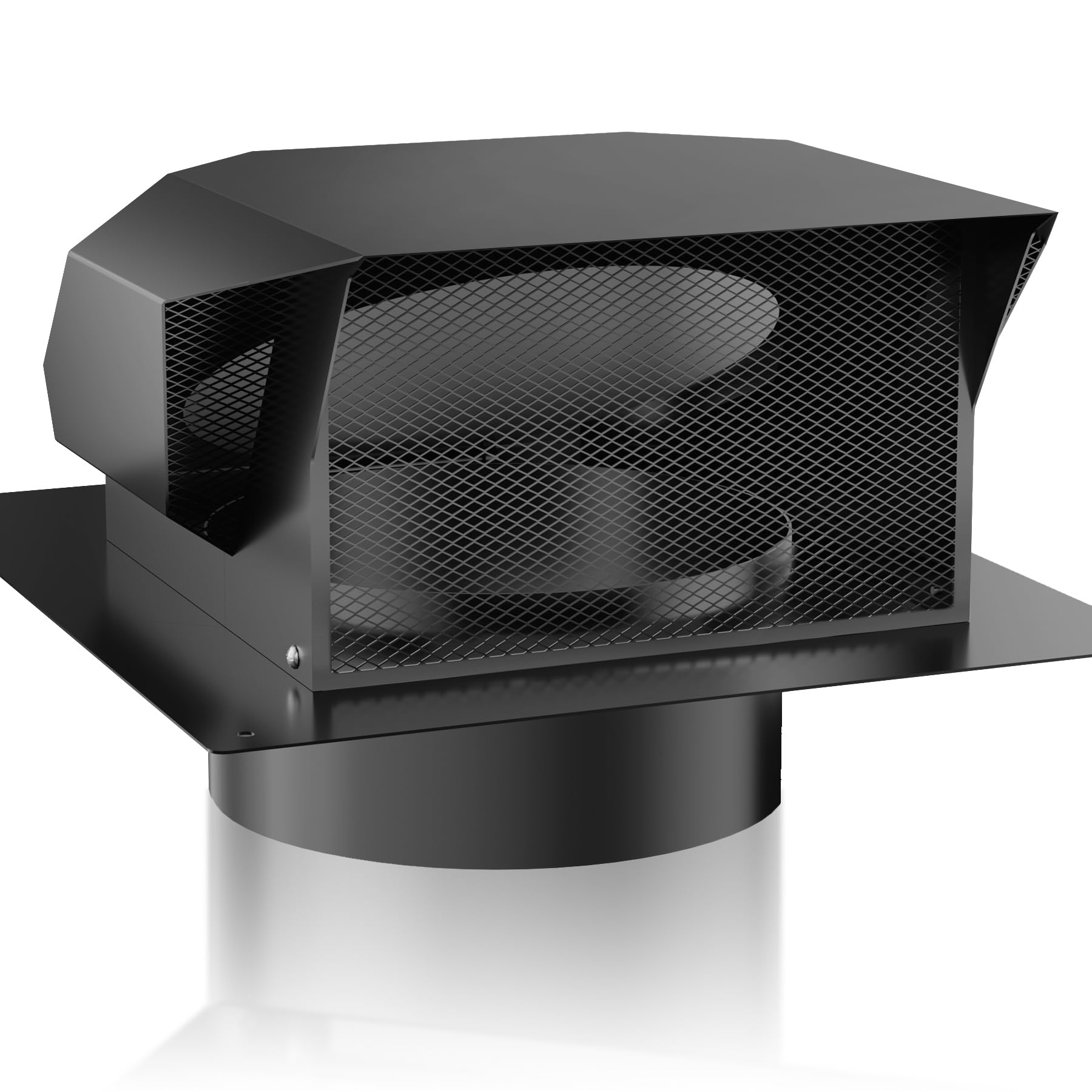 [Upgrade Airflow] Hon&Guan Removable Roof Vent Cover, 6 Inch Roof Vents ...