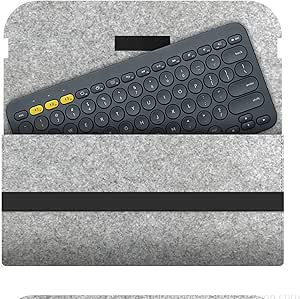 Hahhhha Wireless Keyboard Storage Bag, Computer Keyboard Covers, Felt ...