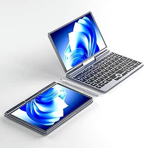 8" Mini Laptop Windows 11, 12th Gen Intel N100 Touch IPS Screen Micro ...