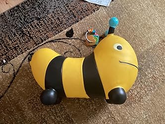 Amazon.com: B. Play – Ride-On Bee Bouncer – Bouncy Animal Toy ...