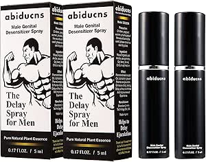 Amazon.com: abiducns Delay Spray Sexual Enhancer for - Men to Last Longer in Bed, Effectively ...