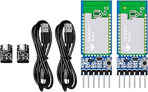 Amazon.com: PDDAXLQUE Pair of DX-BT24-A Bluetooth Module, BLE 5.1 for Arduino Master and Slave ...