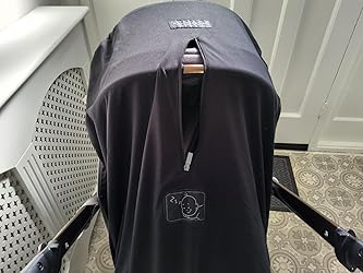 SnoozeShade Original (0-6m) Universal Baby Pram Sun Shade, carrycot and ...
