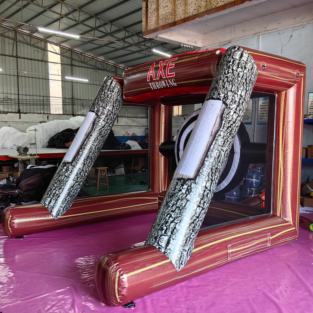 Snapklik.com : Vinfgoes PVC Inflatable Axes Throwing Game Inflatable ...