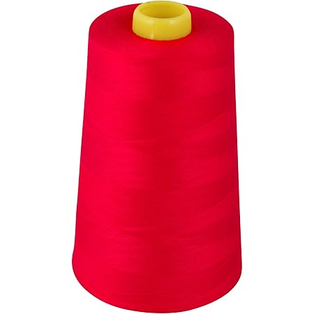 OVERLOCKING THREAD - OVERLOCKER THREAD - POLYESTER - SEWING THREAD - 4 ...