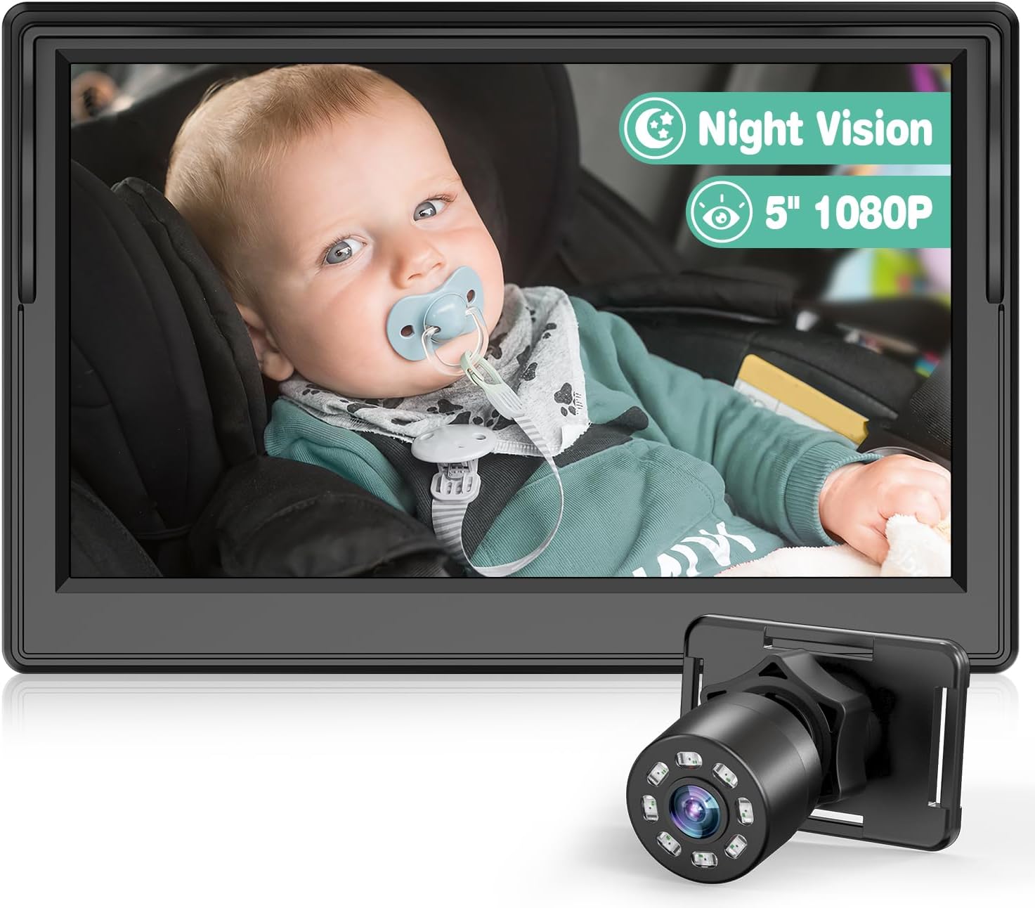 Amazon.com: Clip On Cubicle Mirror, Computer Rearview Mirror, Convex ...