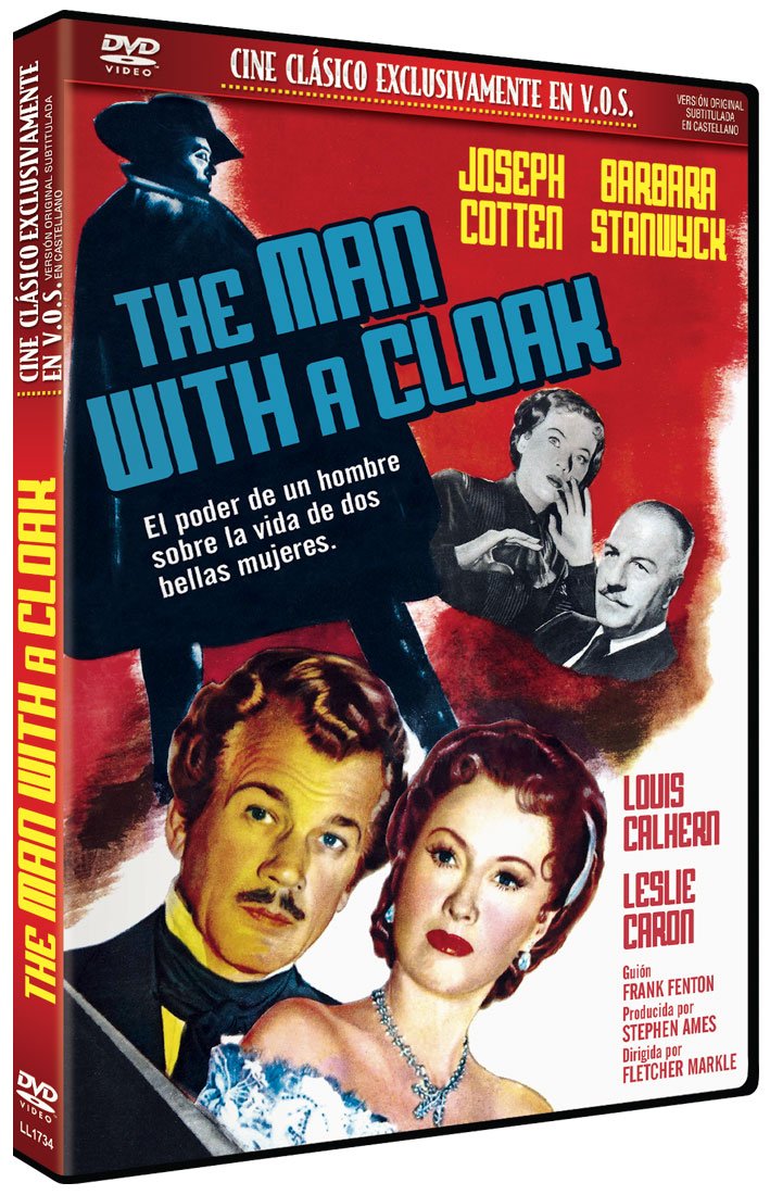 The Man With A Cloak [DVD]: Amazon.es: Joseph Cotten, Barbara Stanwyck ...