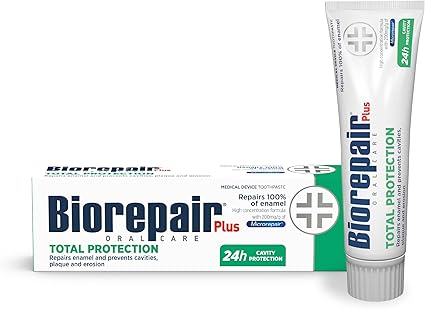 Biorepair Plus Total Protection Toothpaste - 200mg/g microRepair ...