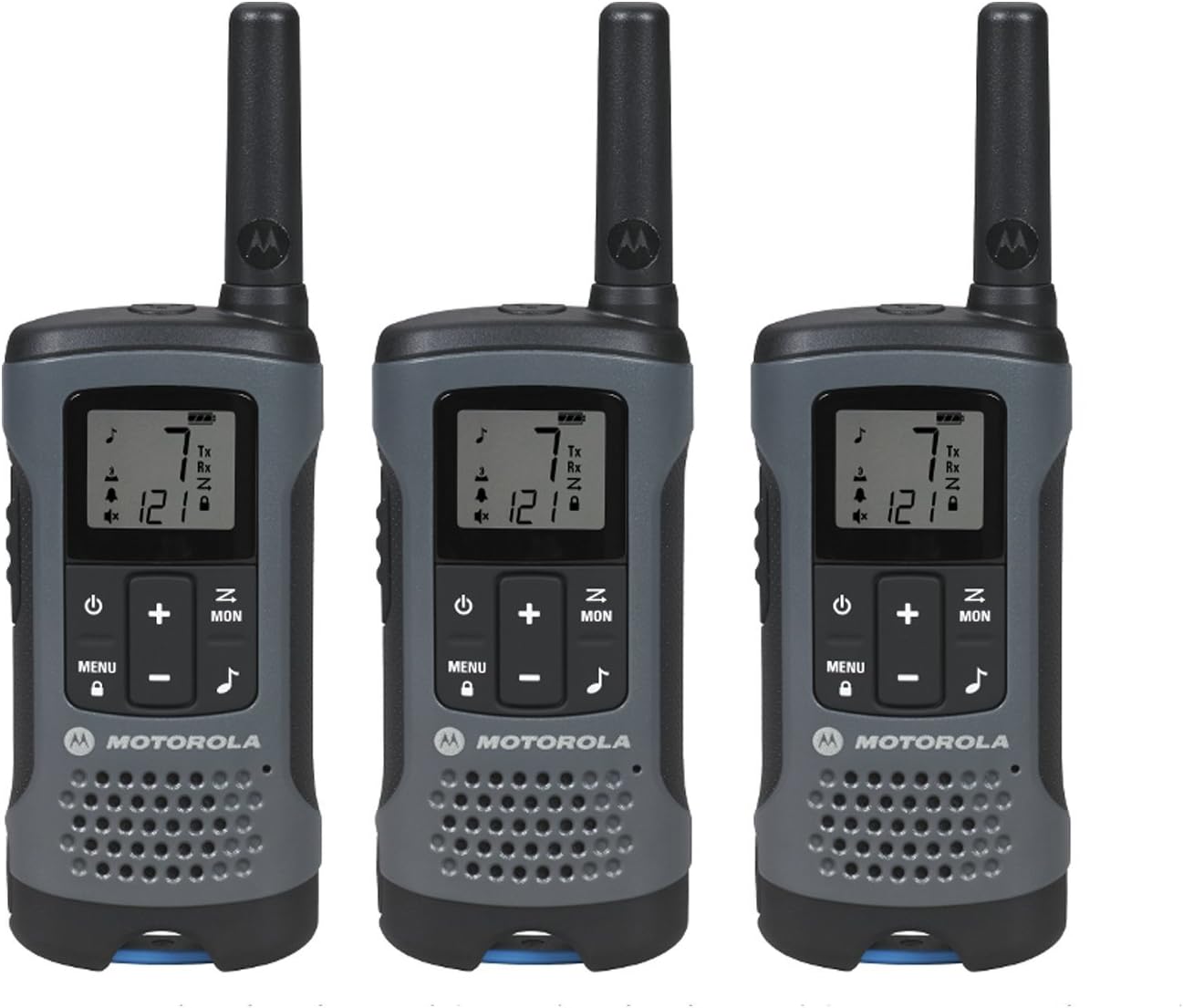 Amazon.com: Motorola Solutions, Portable FRS, T200TP, Talkabout, Two-Way Radios, Rechargeable ...