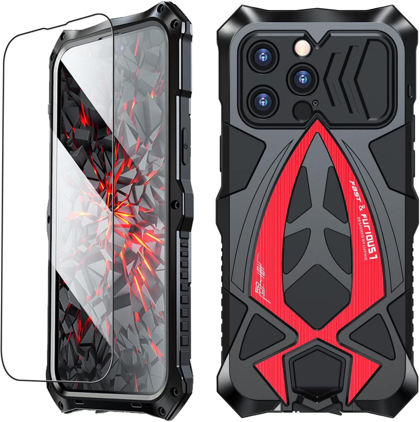 Amazon.com: Mitywah Waterproof Case for iPhone 14 Pro Max, Heavy Duty ...
