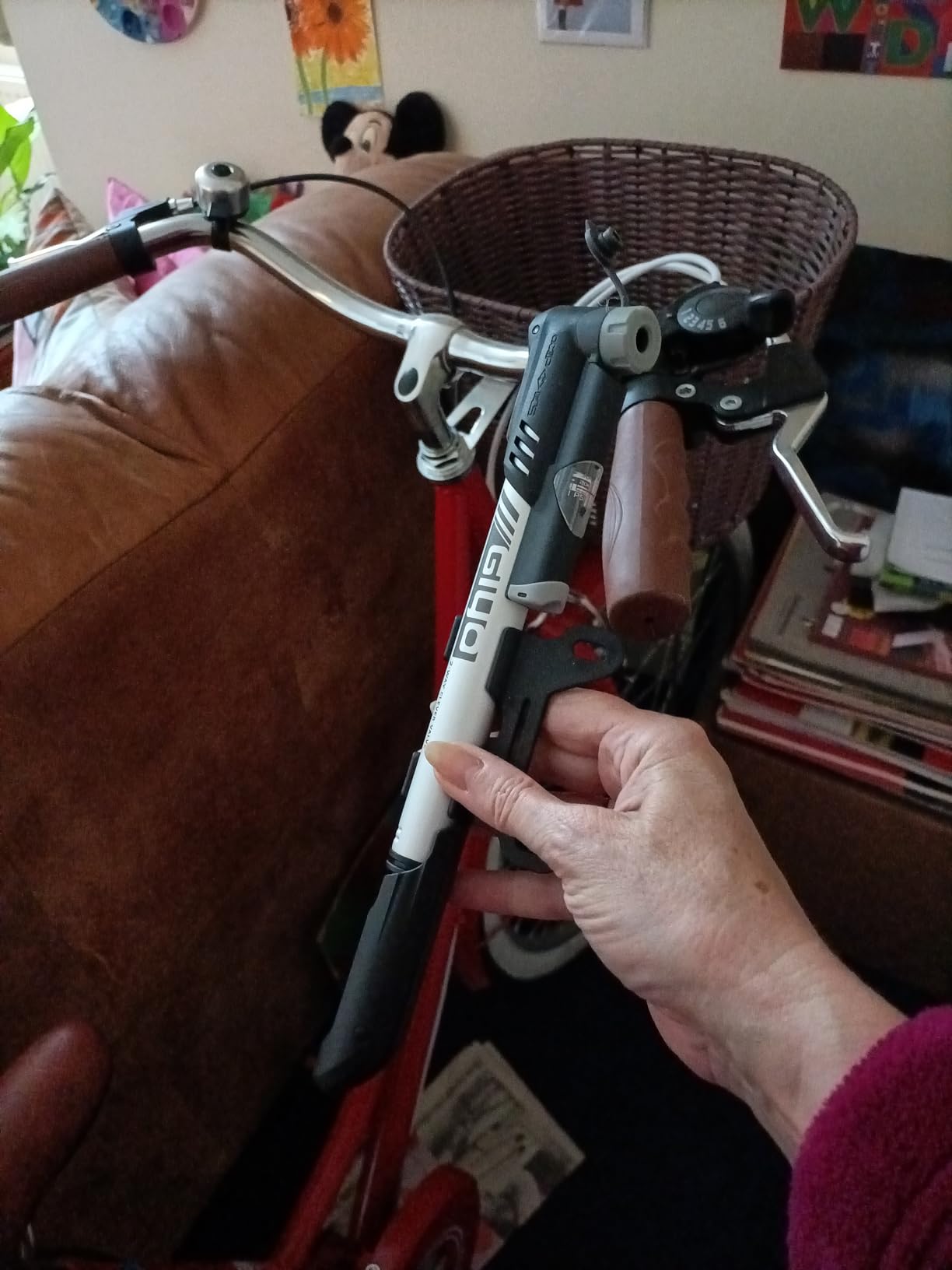 Dual Action Bike Pump, [Smart Valve] Diyife Mini Bicycle Pump with ...