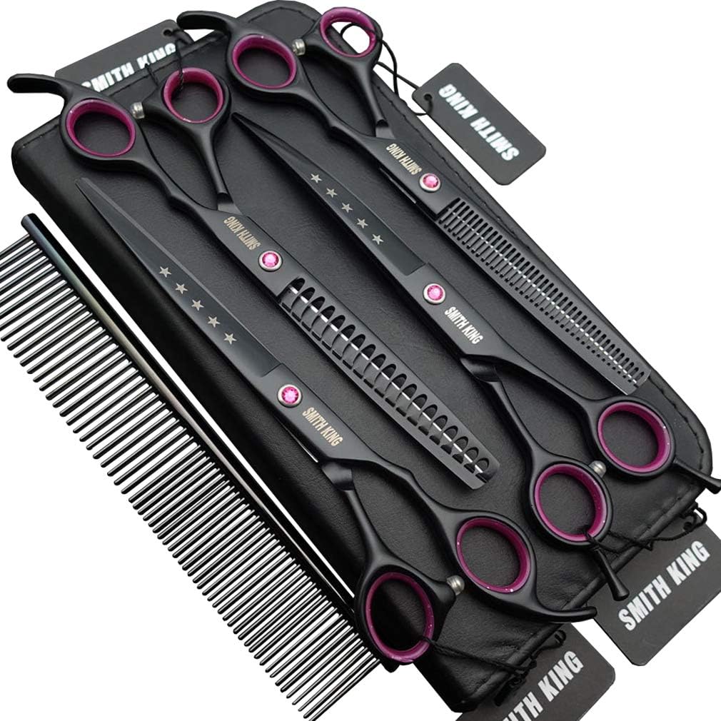 Amazon.com: Moontay Professional Dog Grooming Straight, Curved ...