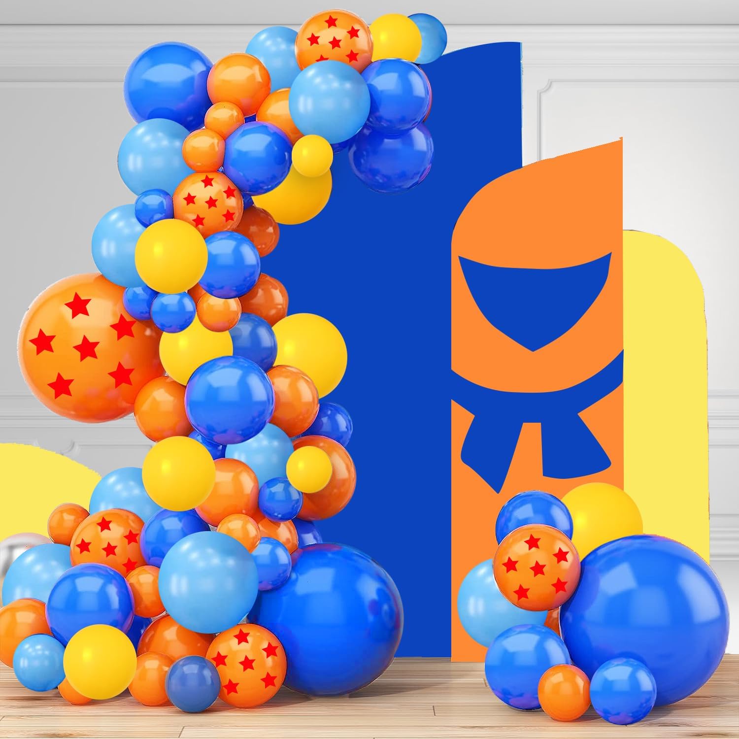 Amazon.com: Dragon Balloons Dragon Z Party Supplies - 139 Pcs 7 Stars ...