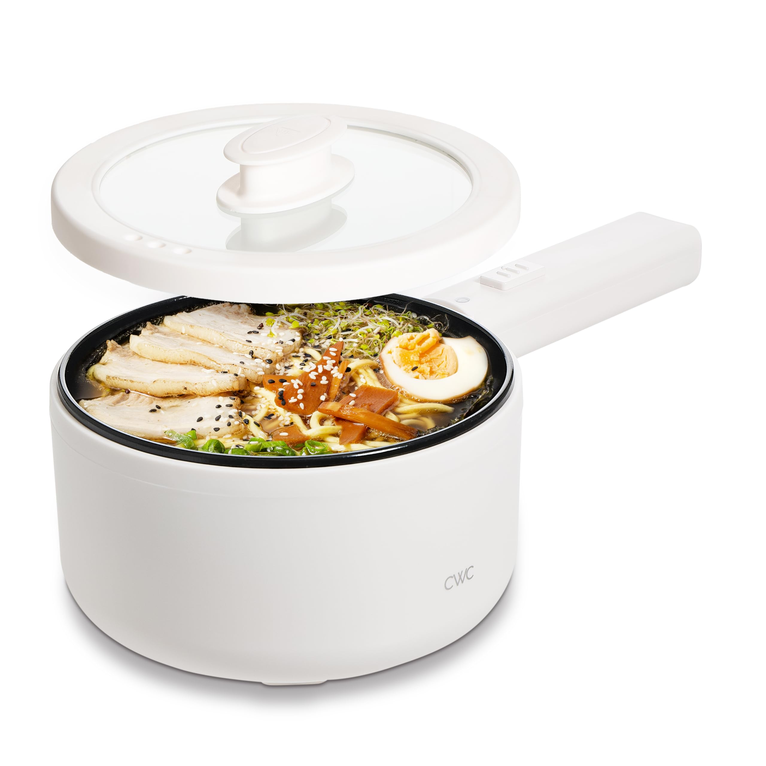 Amazon.com: COOK WITH COLOR Electric Hot Pot, 1.6L Mini Cooker, 700W ...