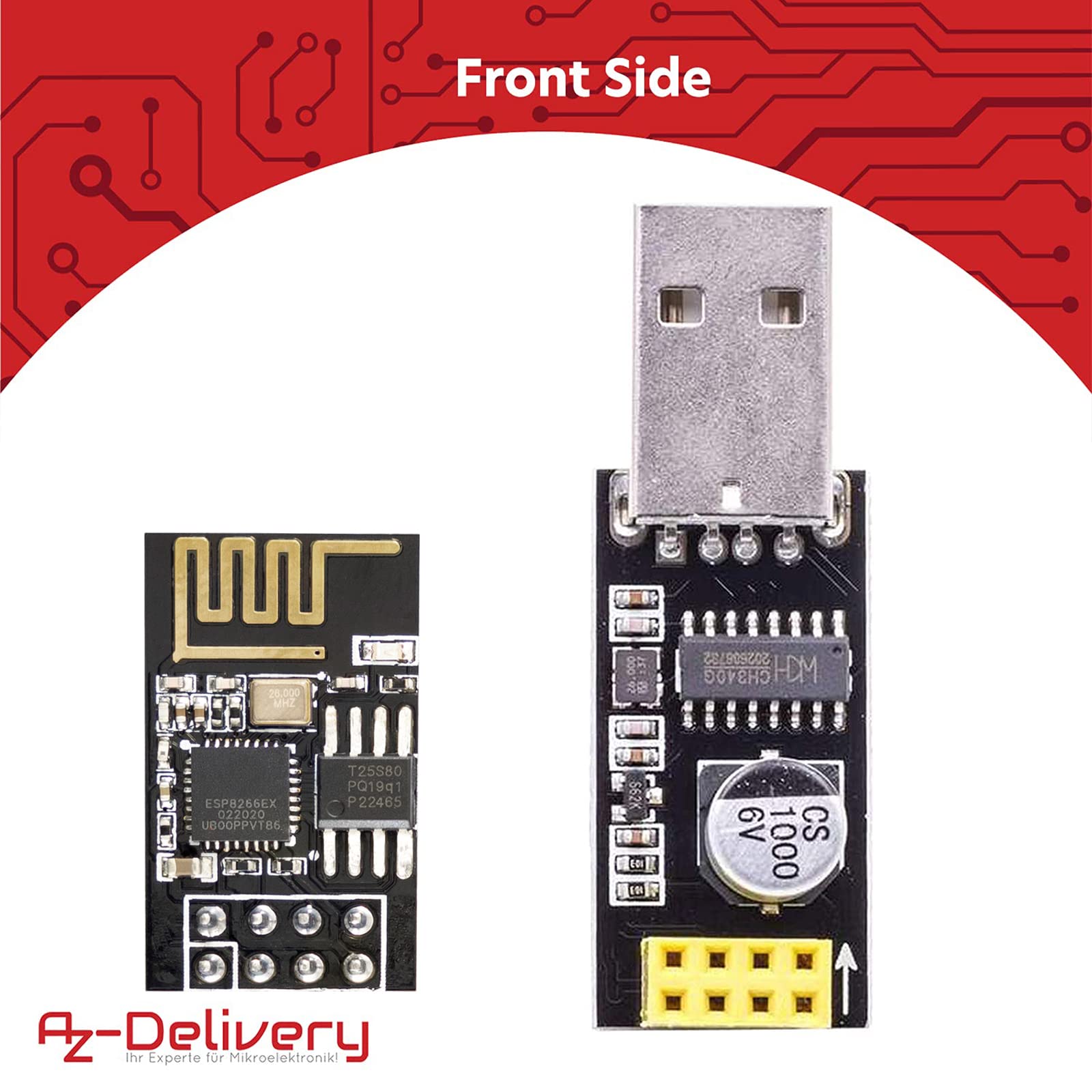 Esp8266 Esp01 1mb Flash 80211 Wifi Nodemcu Arduino