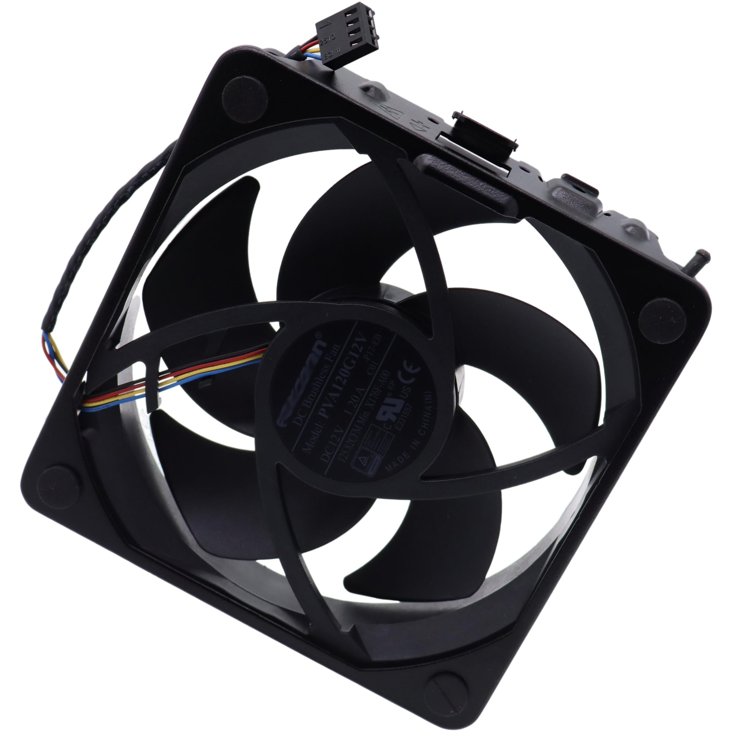 Amazon.com: Deal4GO 12V Front & TOP Chassis Cage Cooling Fan w/Bracket ...