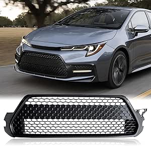 Amazon.com: Kspeed Front Bumper Lower Grille for 2020 2021 Toyota ...