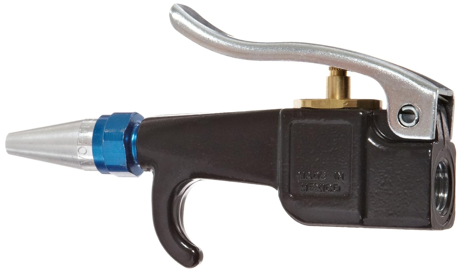 Parker 004750900 Brass Vortec Flo-Gain Lever Operated Blow Gun, 1/4 ...
