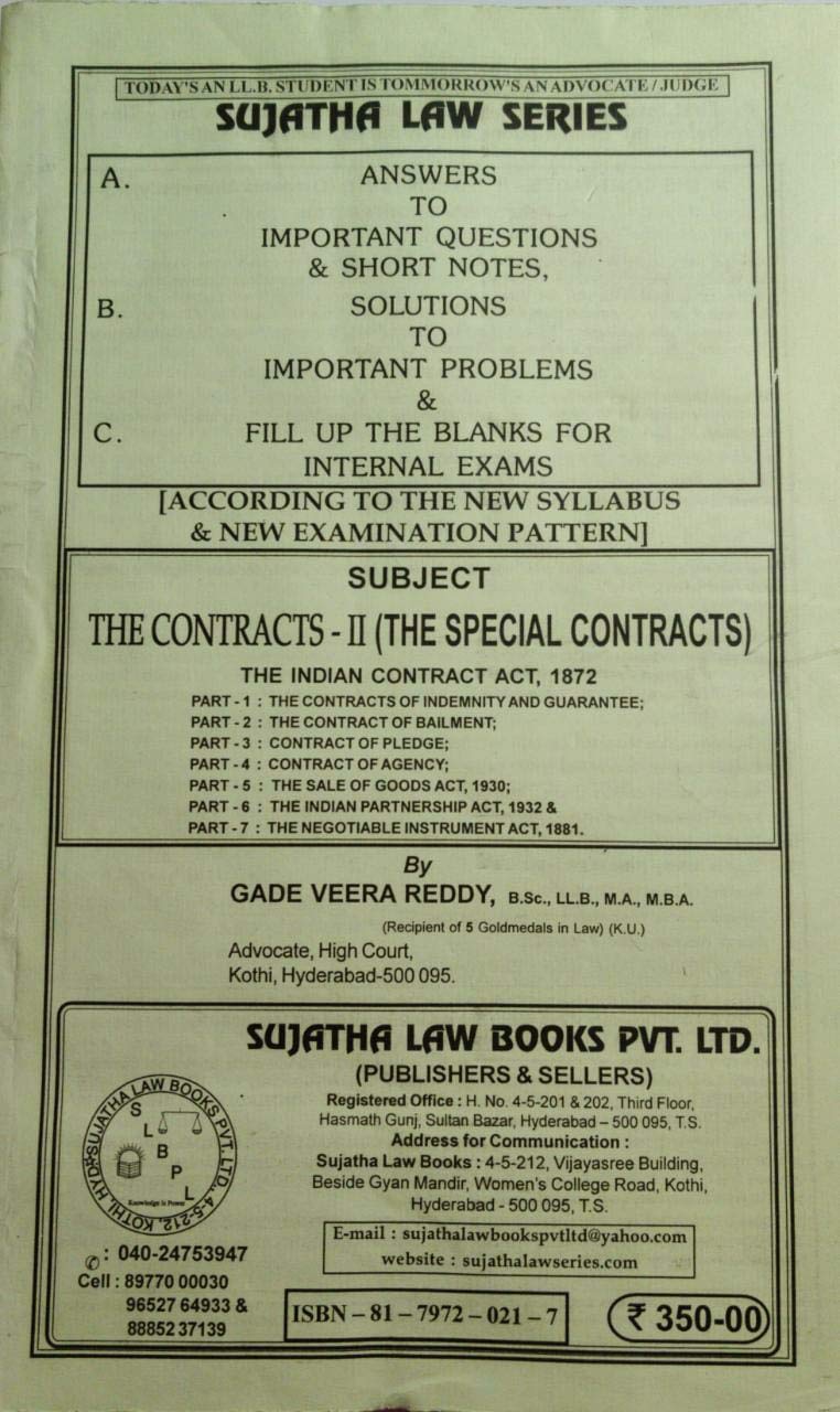 Sujatha Law Books Vijayawada at Sabrina Swensen blog